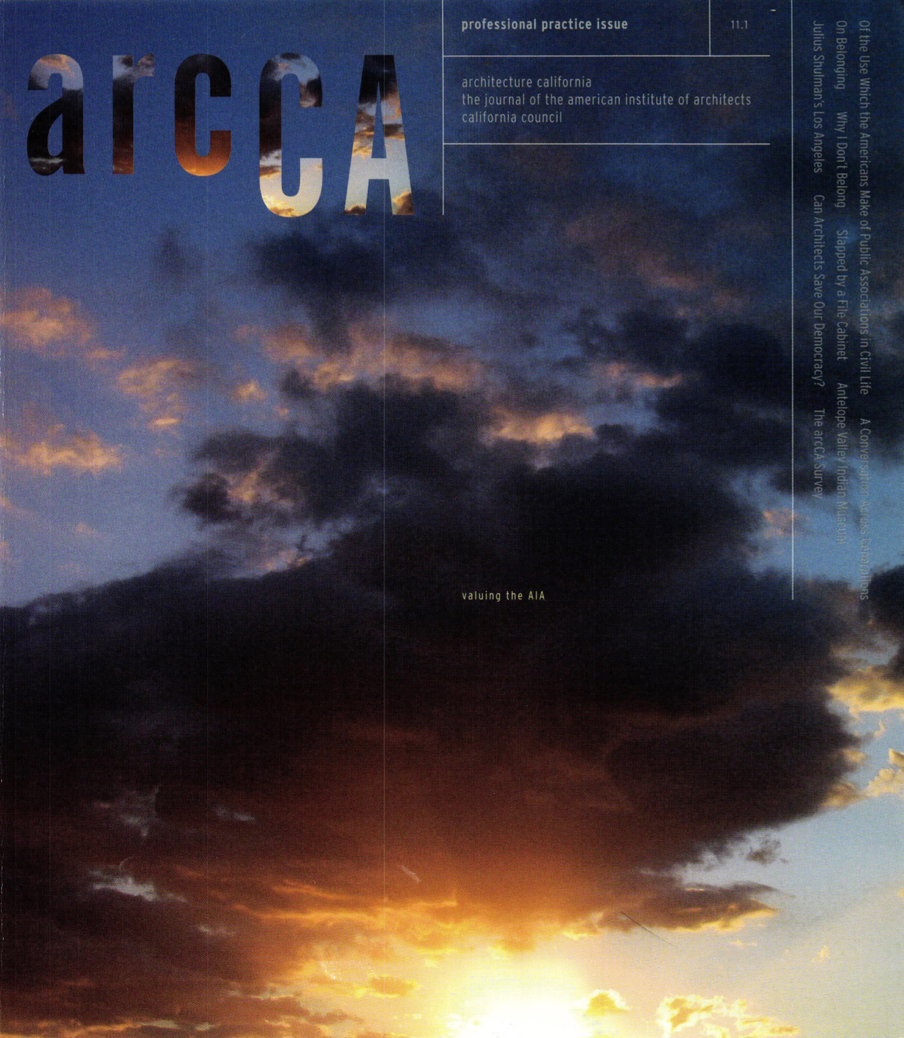 arcCA 11.1: Valuing the AIA – arcCA Digest